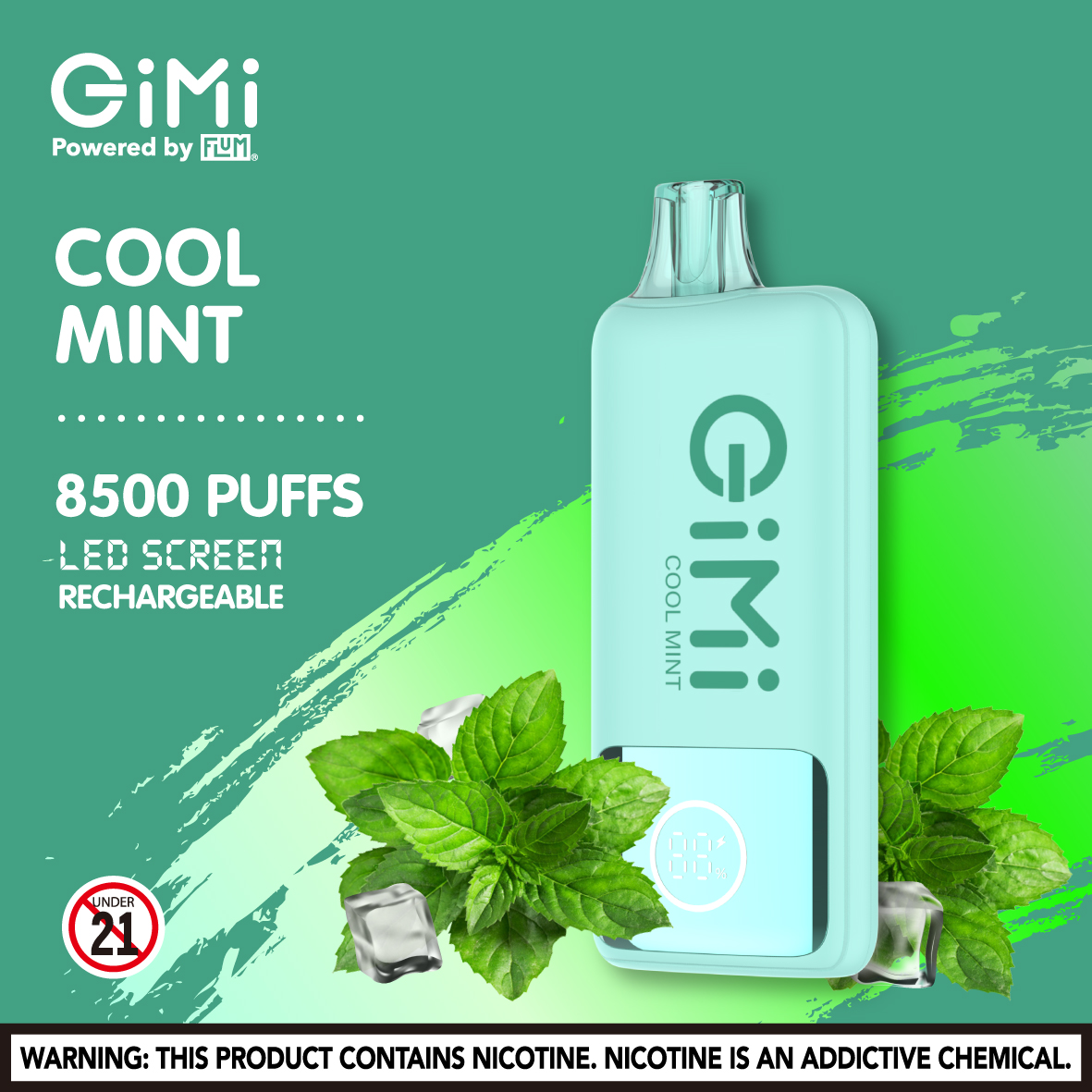 GiMi 8500 Disposable 5%, flum